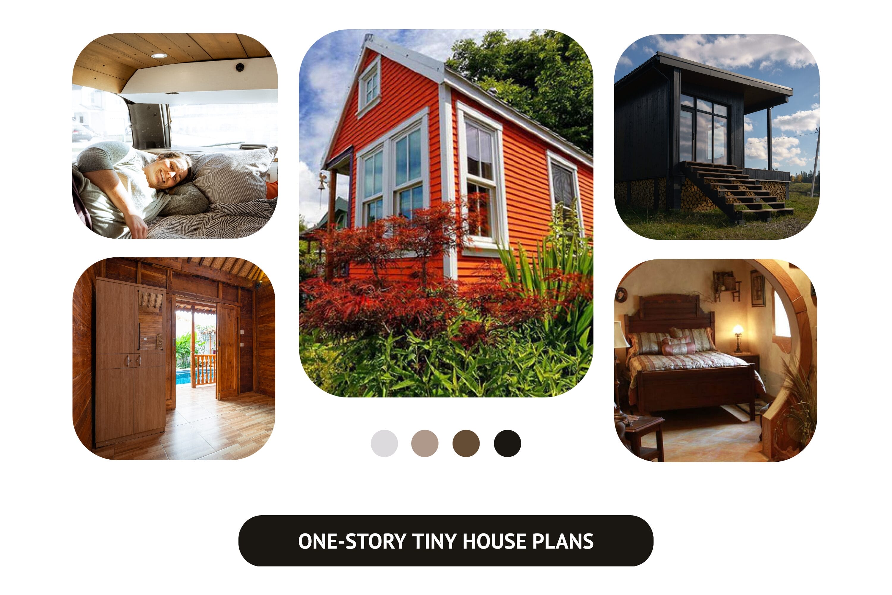 Floor Plans to Turn Tiny Houses into Havens