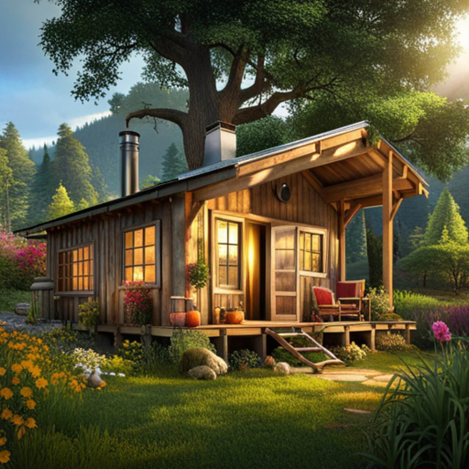 How to live off the grid with no money? It's easy.