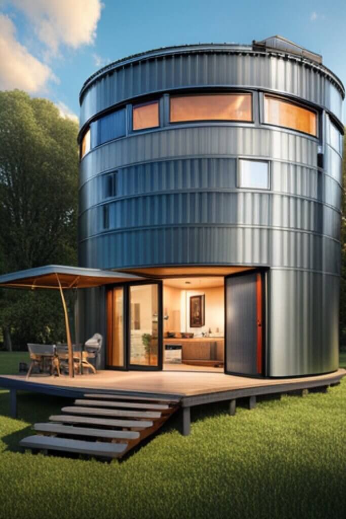 Grain Silo Conversions into Stunning Tiny Homes