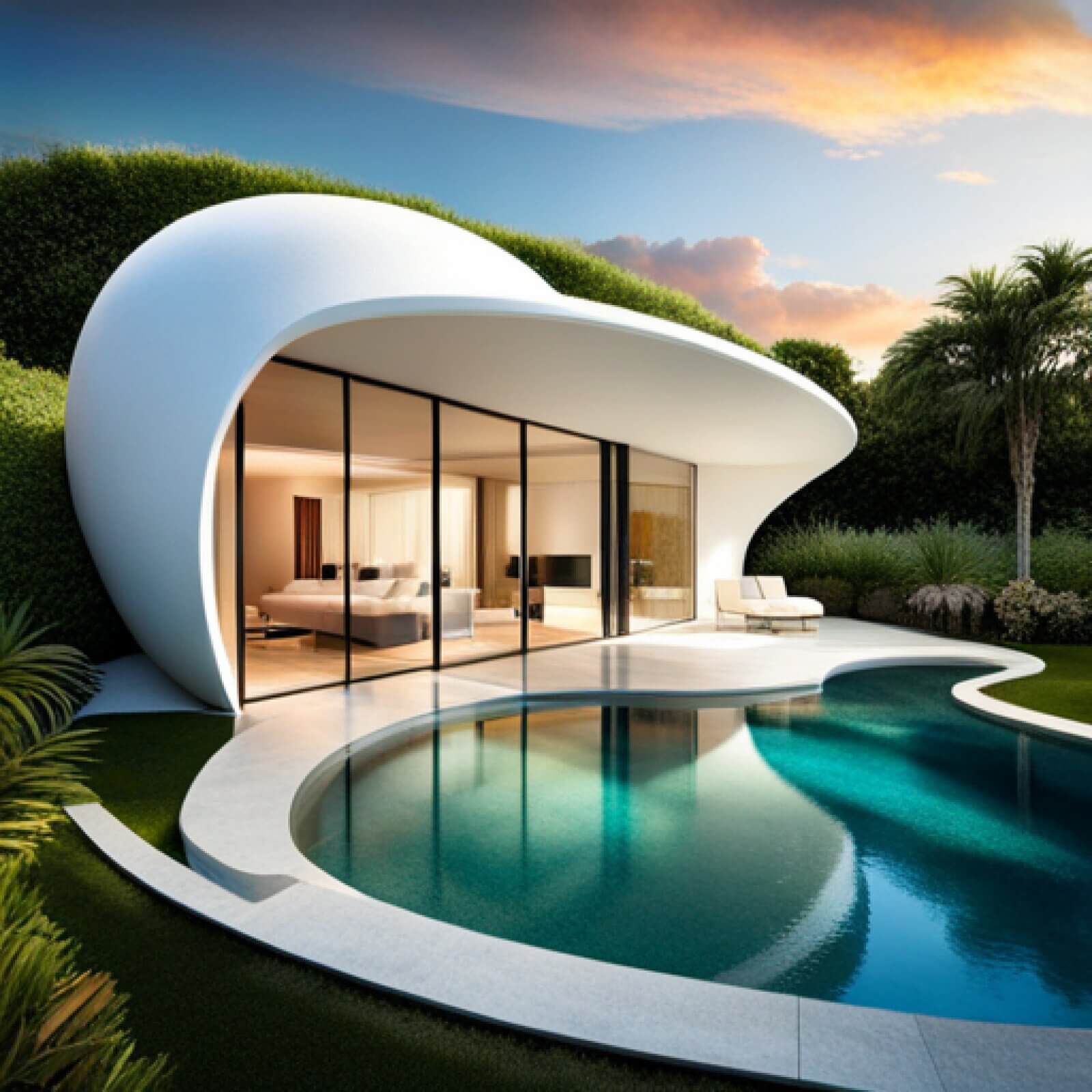Shell Homes: Innovative Curved Designs for Modern Living