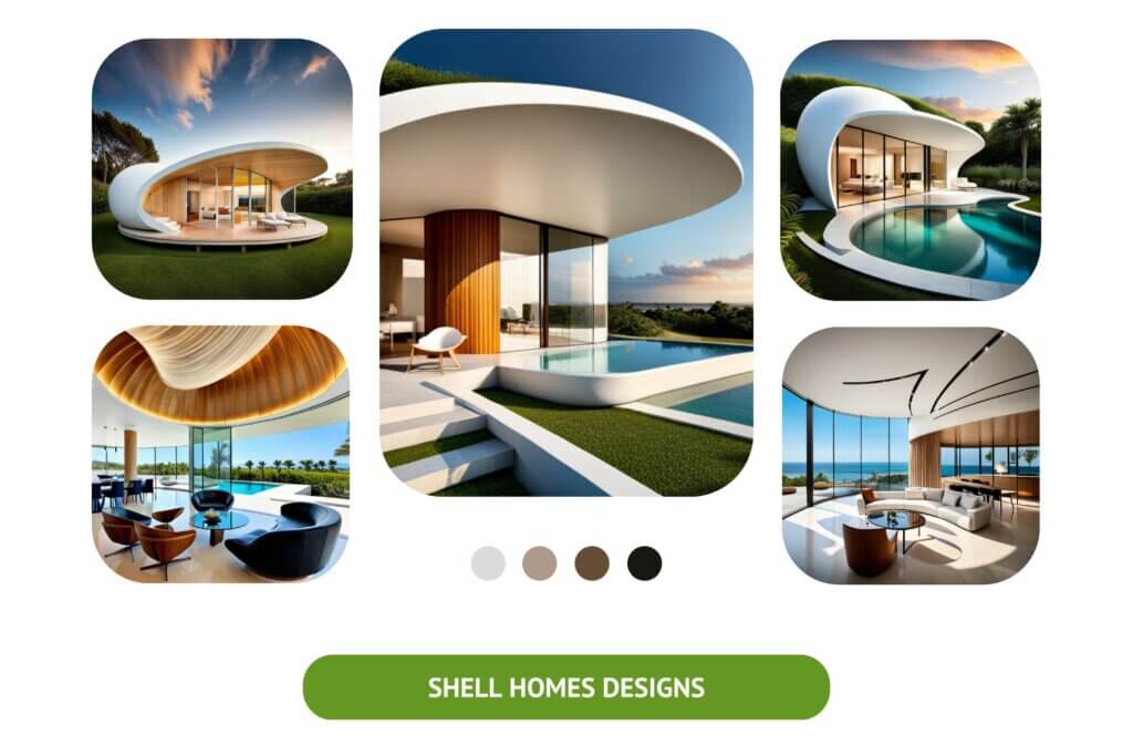 Shell Homes: Innovative Curved Designs for Modern Living