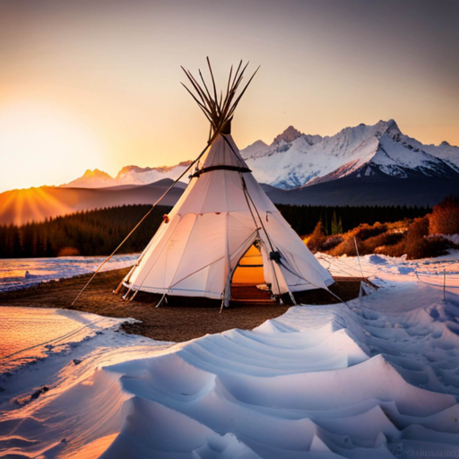 Yarangas: Efficient Tepee-like Portable Tiny Homes