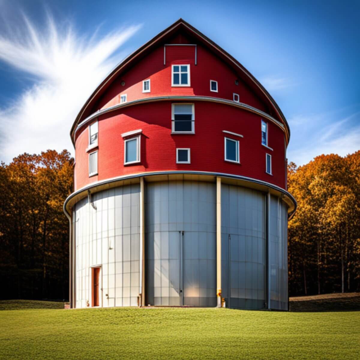 Grain Silo Conversions into Stunning Tiny Homes