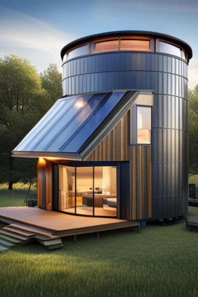 Grain Silo Conversions into Stunning Tiny Homes
