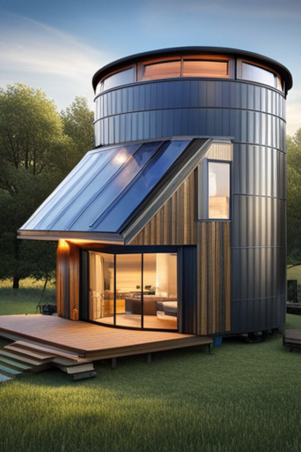 Grain Silo Conversions into Stunning Tiny Homes
