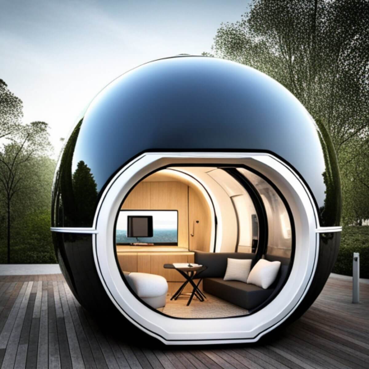 Portable Capsule Homes Break Living Space Norms