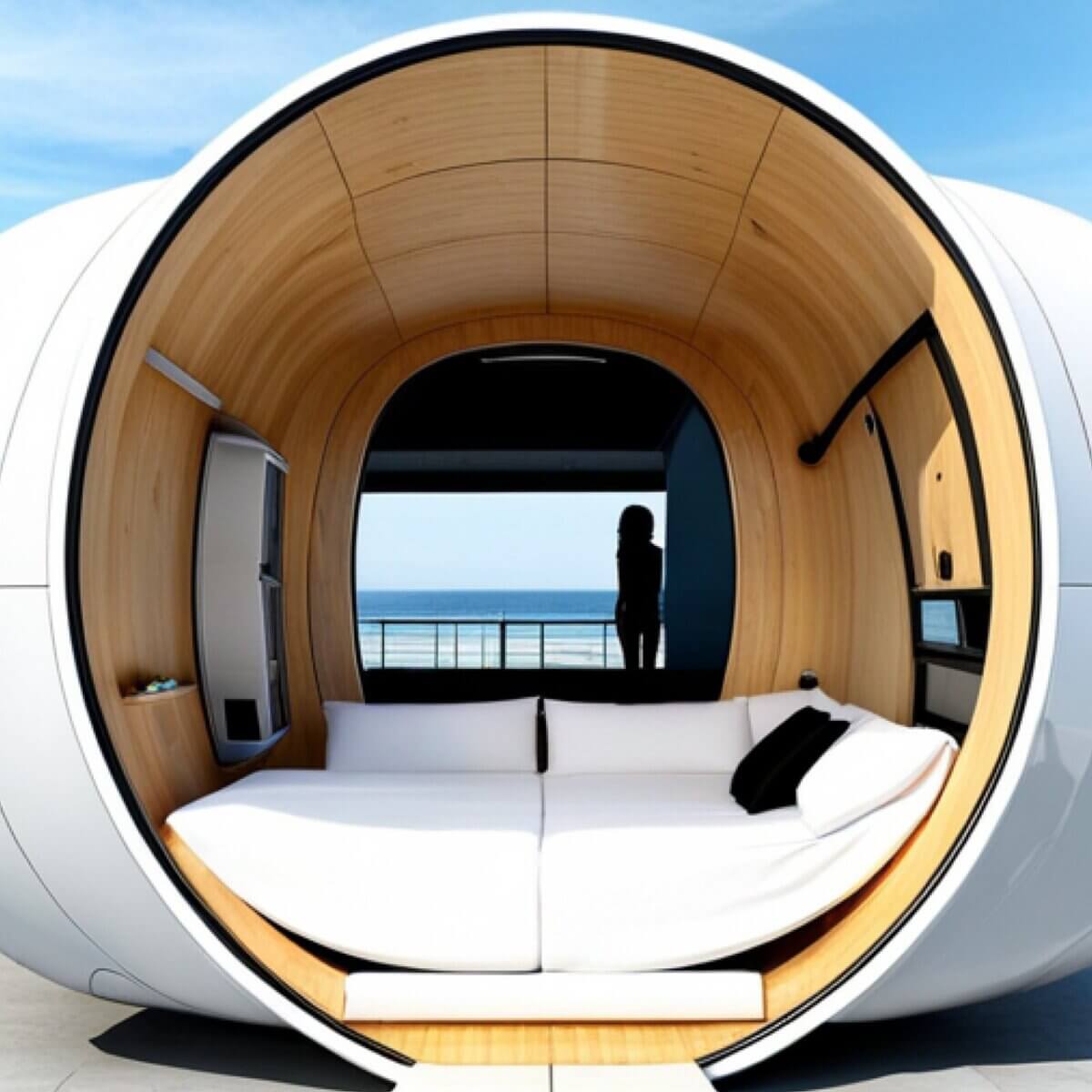 Portable Capsule Homes Break Living Space Norms