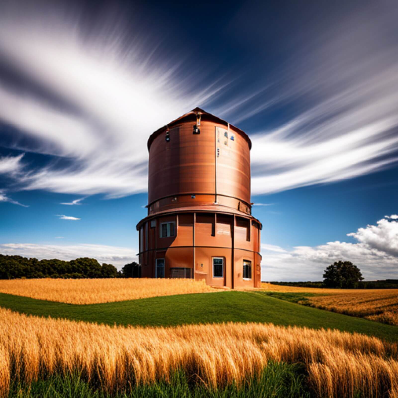 Grain Silo Conversions into Stunning Tiny Homes