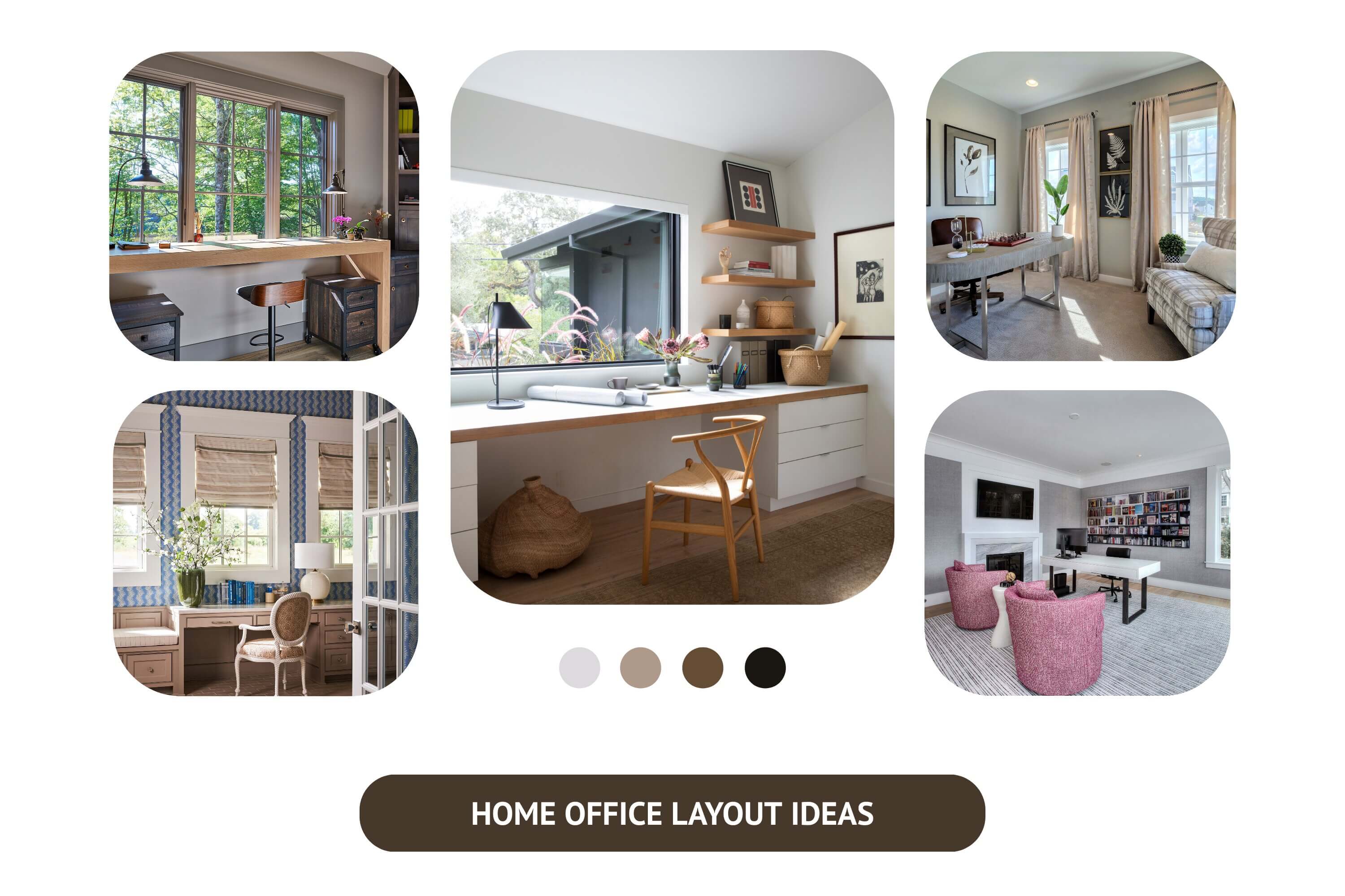 100 Home Office Ideas to Skyrocket Productivity