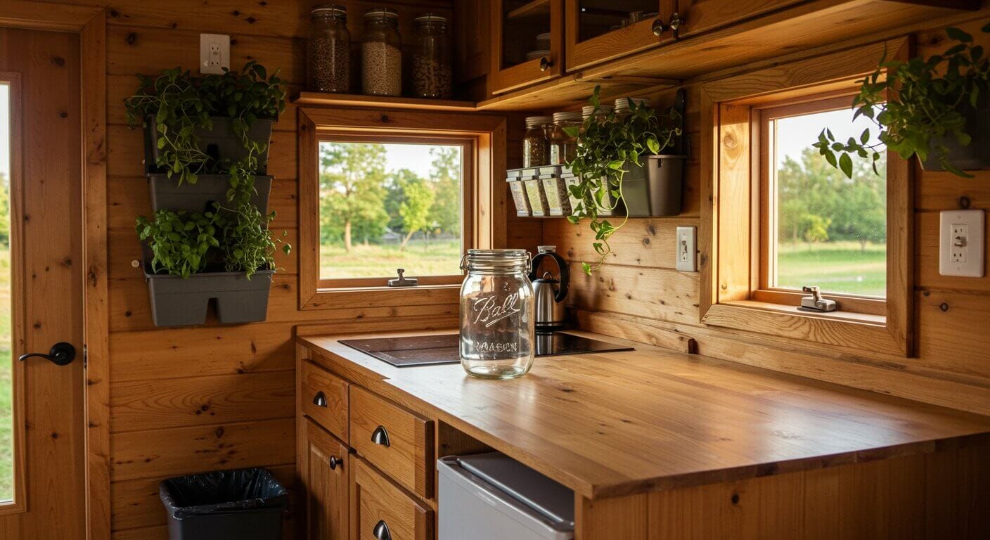 Zero-Waste Kitchens: Mastering Minimalist Sustainability in Tiny House