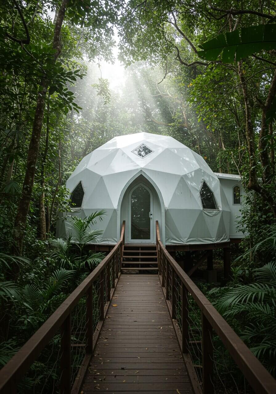 20 Genius Dome Cabins You’ll Want to Escape To in Nature