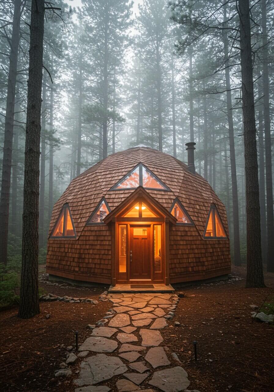 20 Genius Dome Cabins You’ll Want to Escape To in Nature