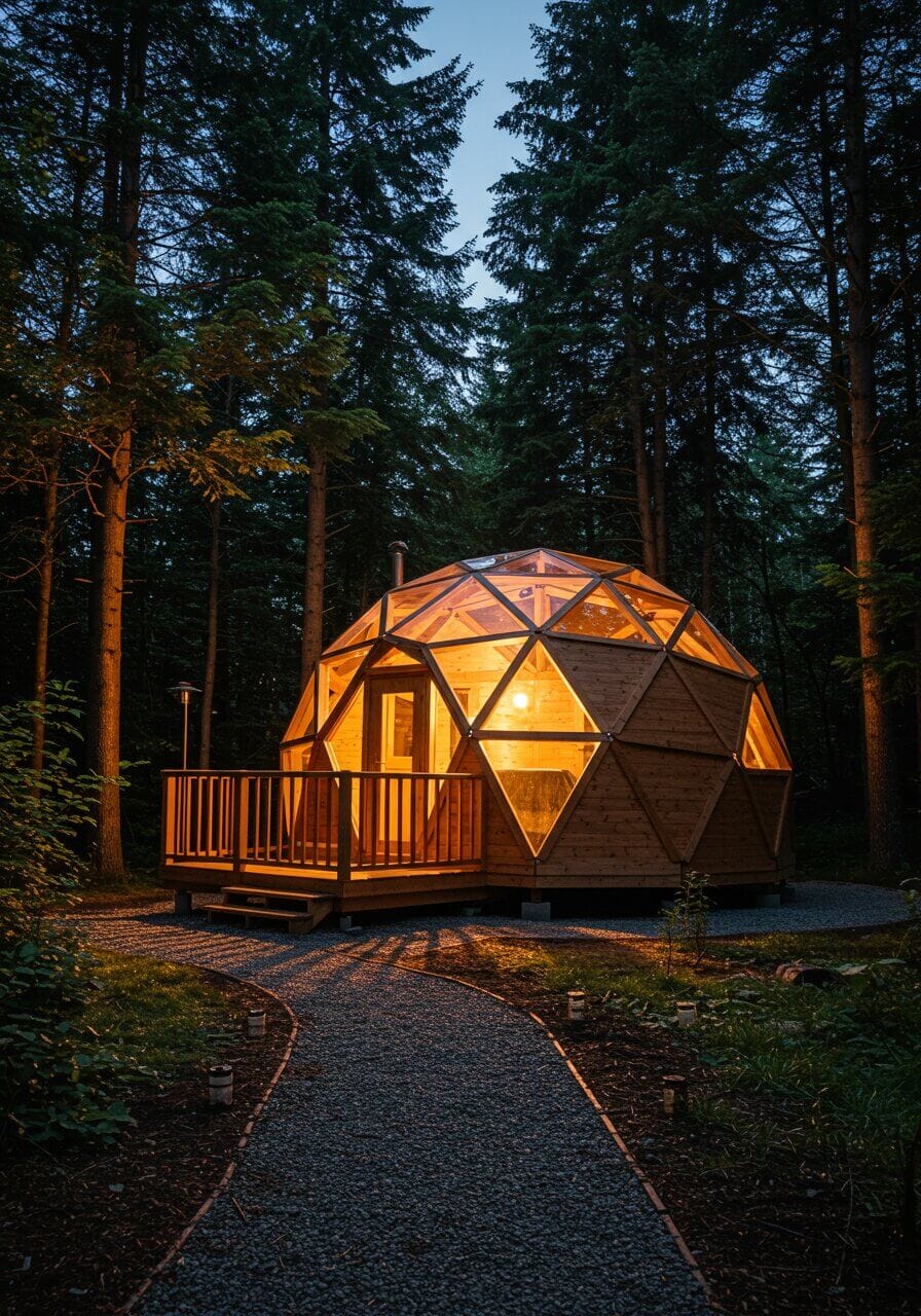 20 Genius Dome Cabins You’ll Want to Escape To in Nature